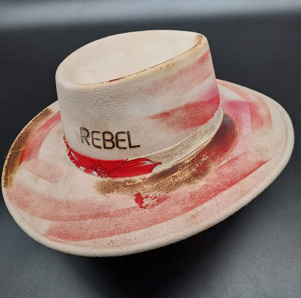 "Rebel" Embellished Stetson - HIML52 - Size XL – STONE FEATHER ROAD