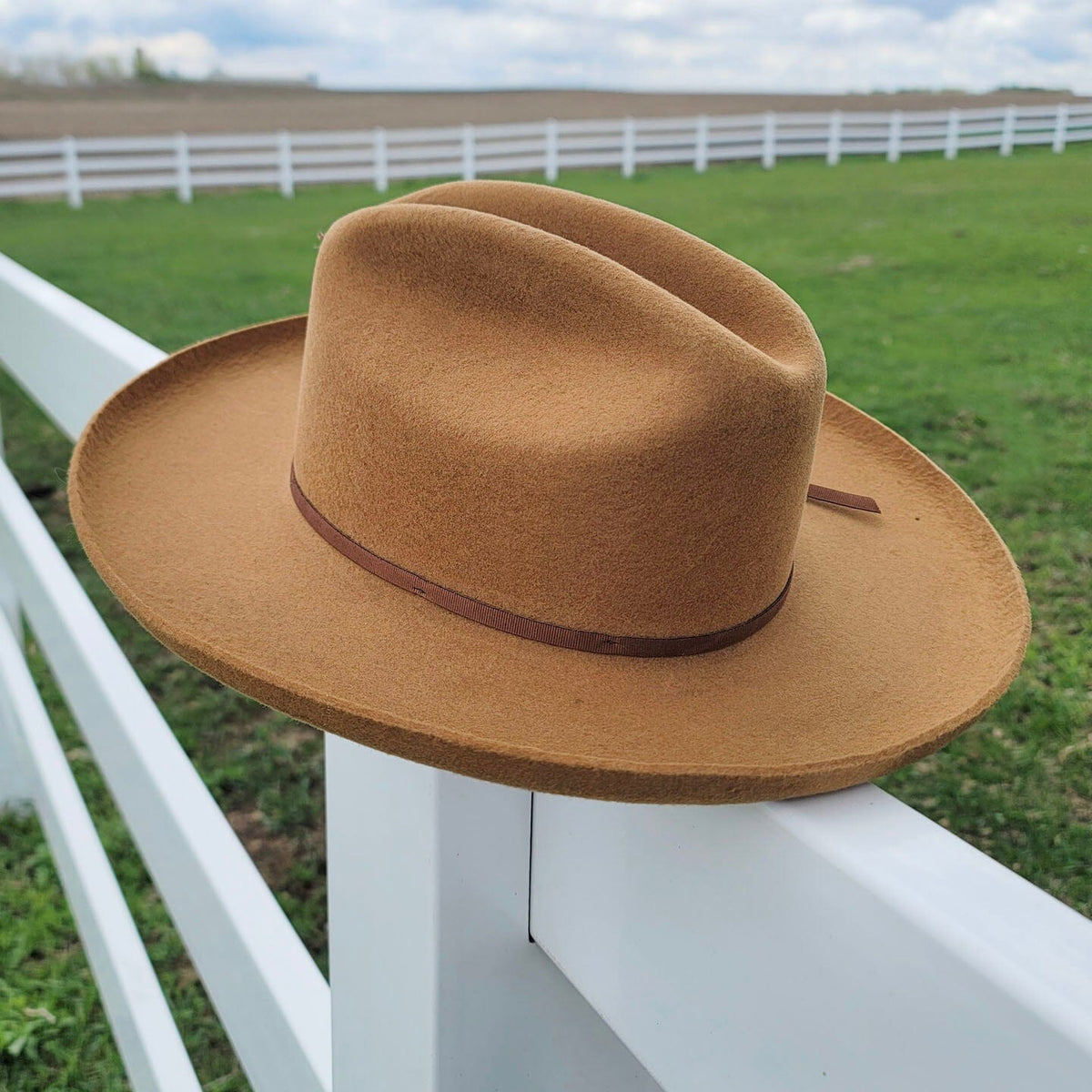 Stetson Lonestar Felt Hat - Toffee - STLST - STONE FEATHER ROAD