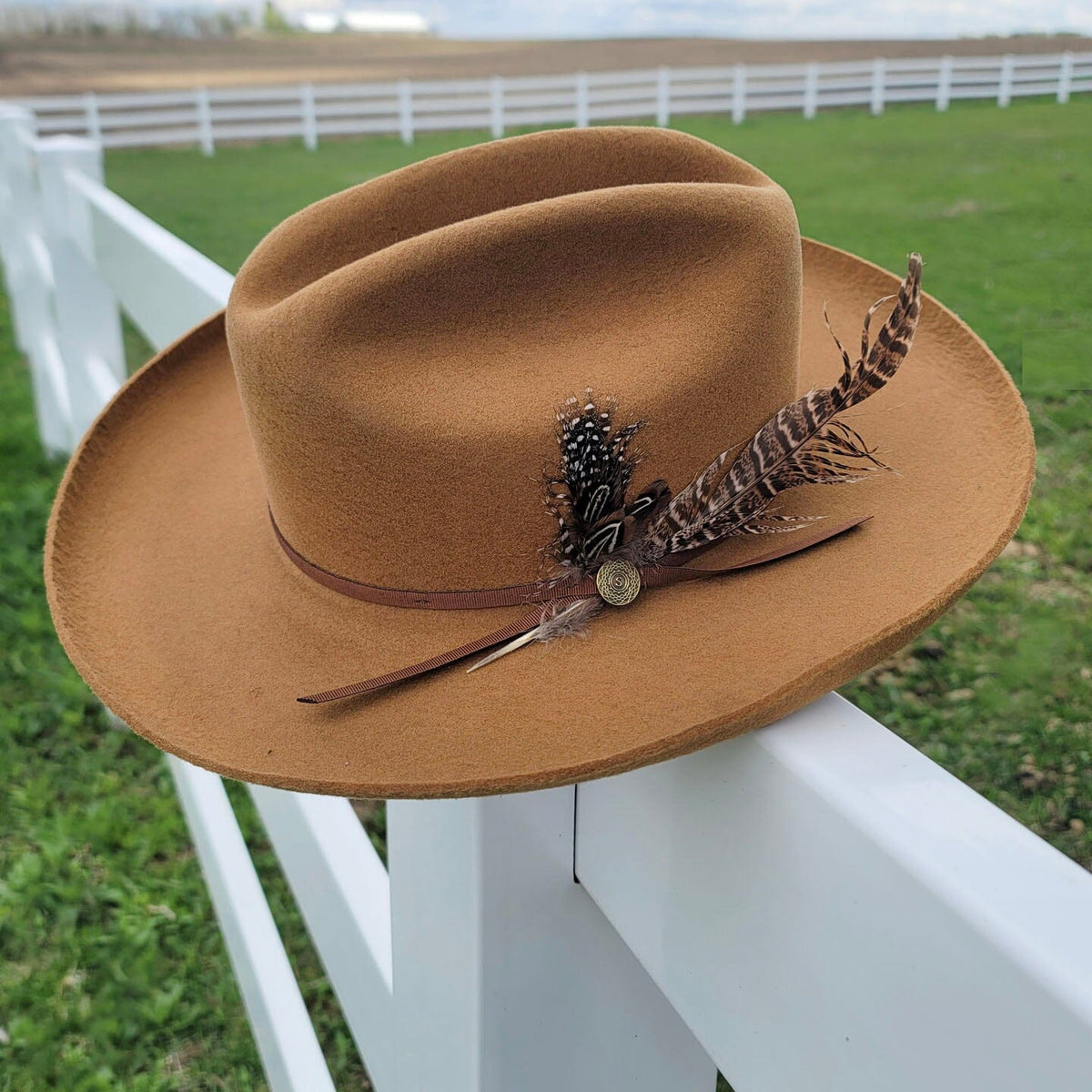Stetson Lonestar Felt Hat - Toffee - STLST - STONE FEATHER ROAD